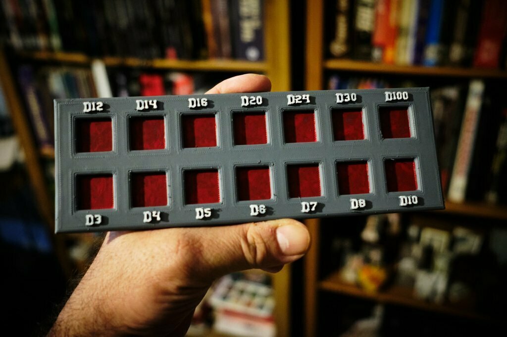 Free 3D file Dice Tray for DCC RPG・3D printable design to download・Cults