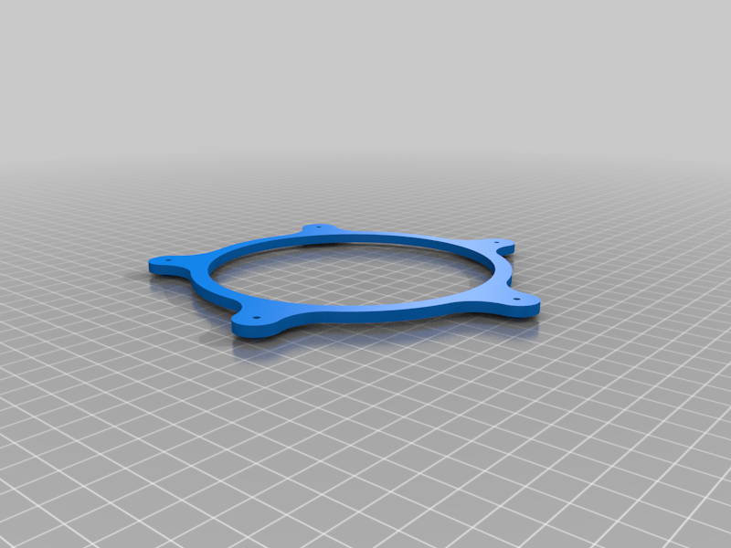Free 3D file Bucket lid adapter with 5 anchor points・3D printing idea ...