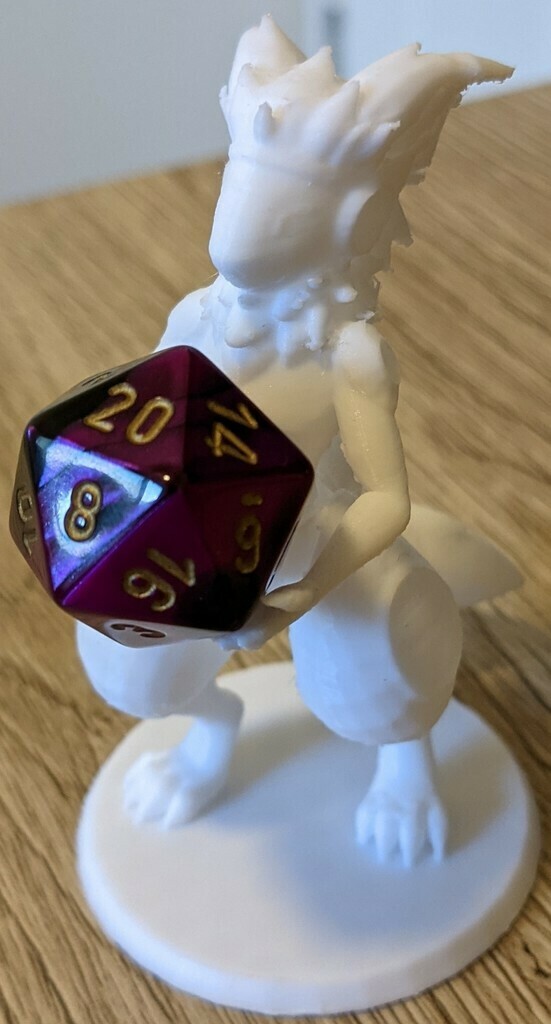 Free 3D file Protogen D&D Die Holder・3D print design to download・Cults