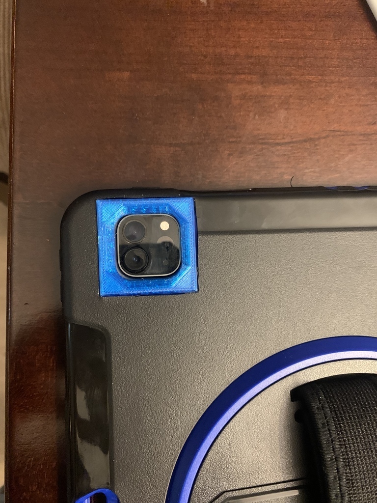 Free 3D file Apple iPad Pro 4th Gen 2020 Camera Shroud・3D printing ...