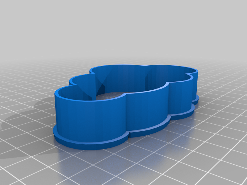 Free 3D file cloud cookie cutter・3D print design to download・Cults
