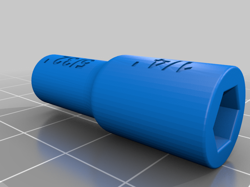 Free 3D file Adapter for bits 1/4' on 5/32'・3D printable model to ...