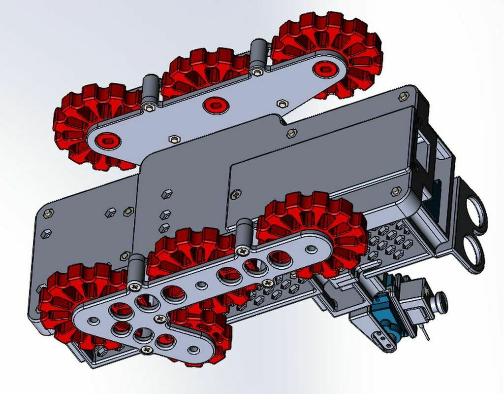 Free 3D file Self-propelled remote-controlled crawler platform with ...