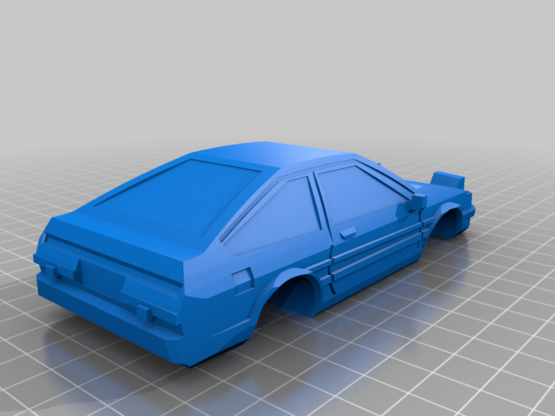 Free 3D file Toyota 86 🚗・3D print design to download・Cults