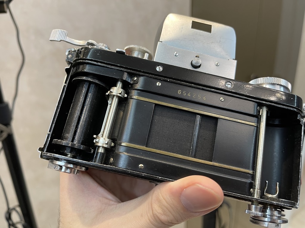 Free 3D file Exakta II takeup spool 📷・Model to download and 3D print・Cults