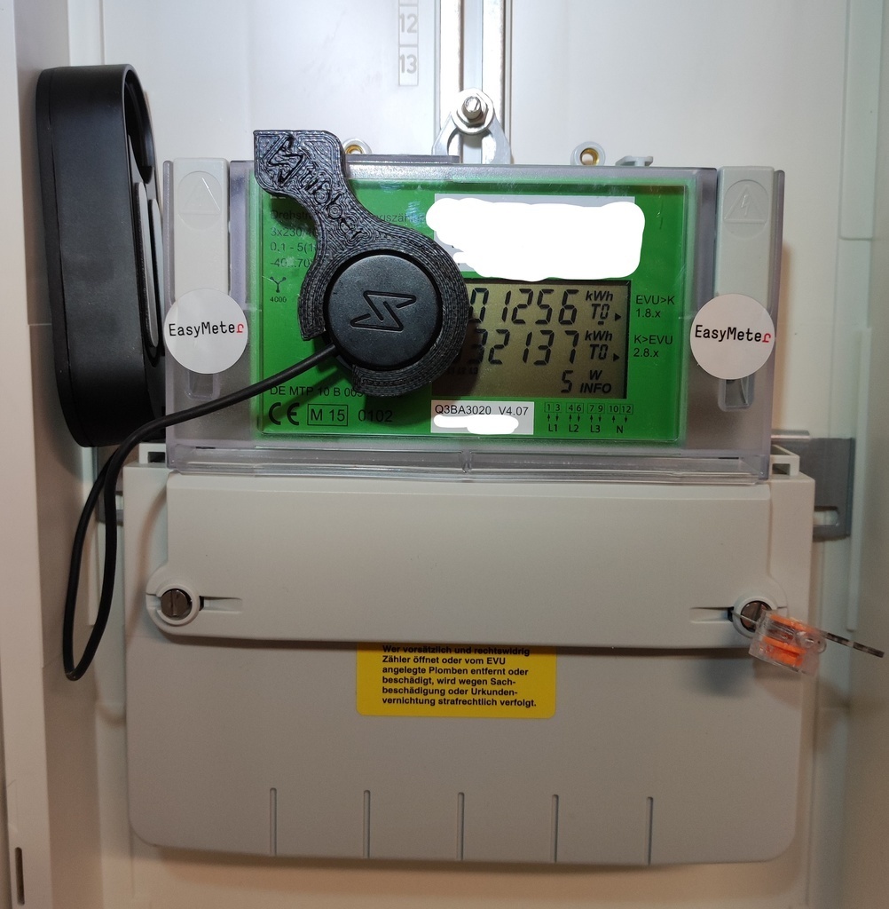 Free 3D file Tibber Pulsefixierung für EasyMeter Q3B・3D printable model ...