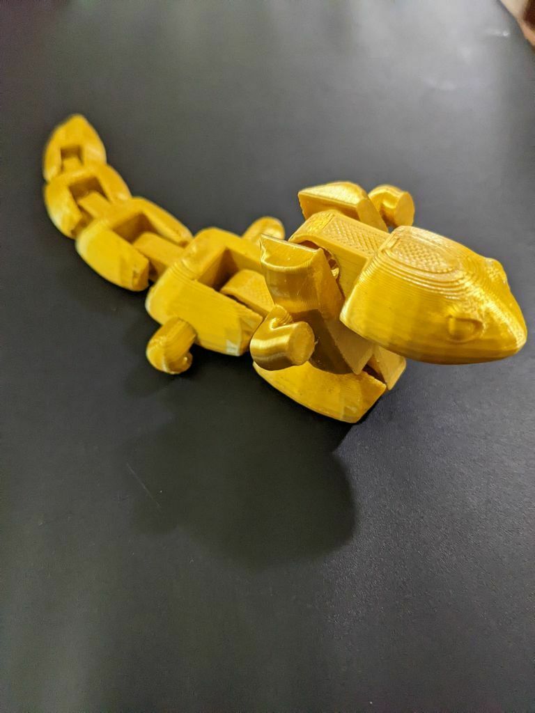 Free 3D file Print in Place Articulating Gecko・3D printer design to ...