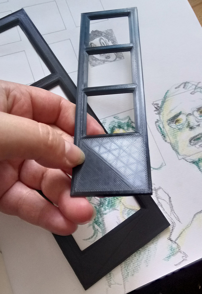 Free 3D file Thumbnail Ruler 3x3 and 5x5・3D printer design to download ...