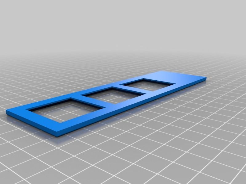 Free 3D file Thumbnail Ruler 3x3 and 5x5・3D printer design to download ...