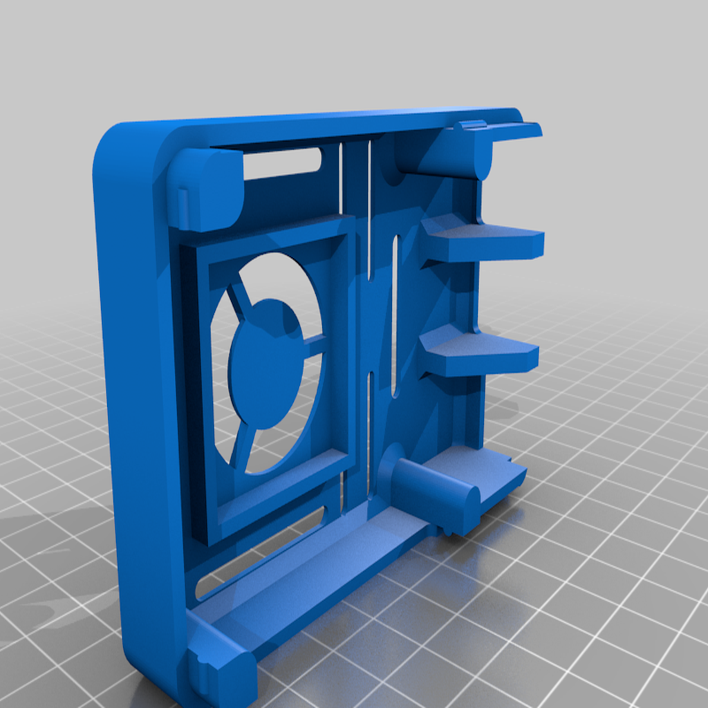 Free 3D file Raspberry Pi 4 B case with Fan 30 mm 40 mm 50 mm Fusion 360 Dummy 🖥️・3D printing ...