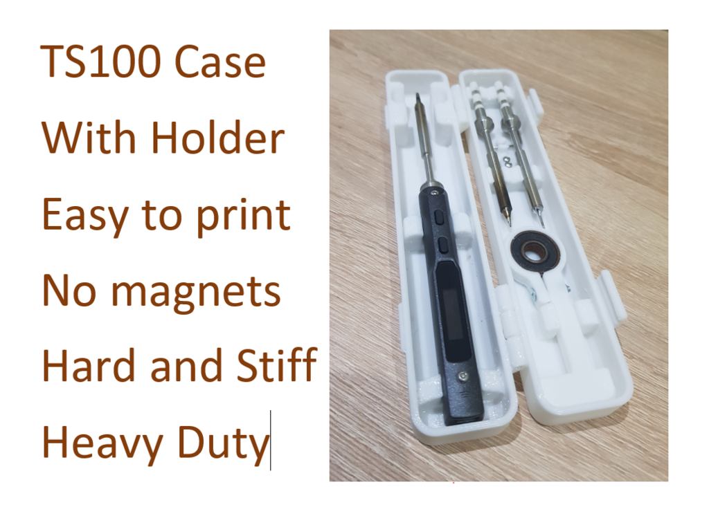 Free 3D file TS100 Case and Holder (Heavy Duty) 👽・3D printer design to ...