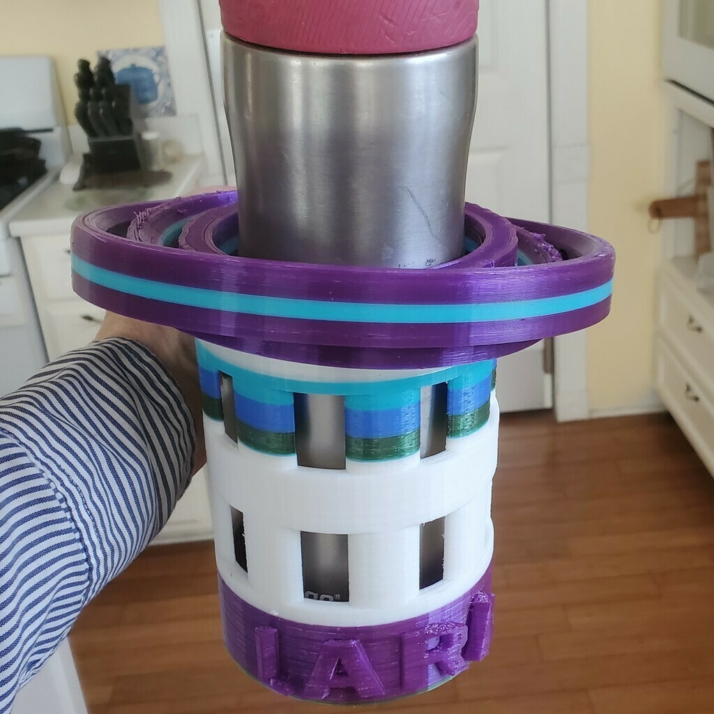 Free 3D file Water bottle gimbal Scotty mount・3D print design to ...