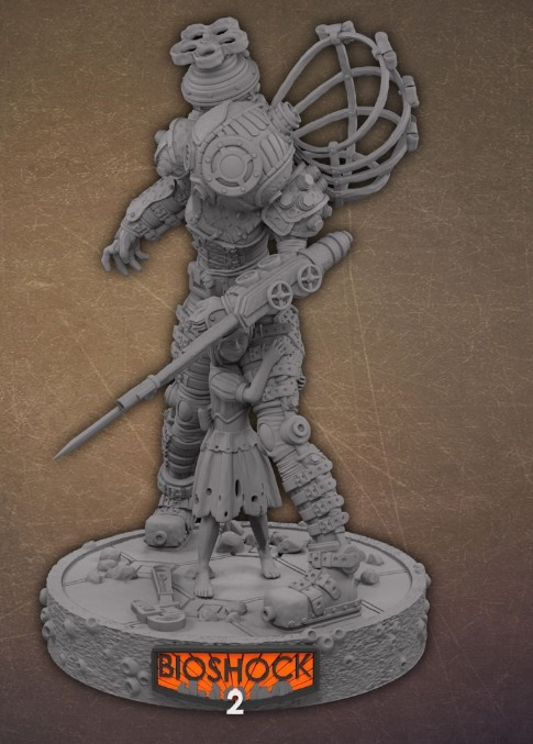 Archivo 3D gratuito Bioshock 2 - Video Juego・Objeto imprimible en 3D ...