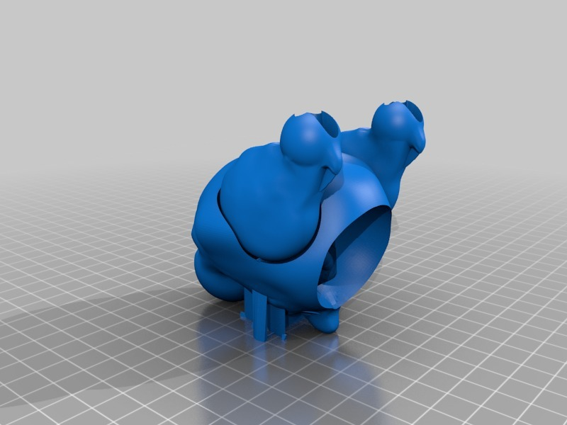 Free 3D file Wingless Braq Dragon Edit ~ Fixed・3D printing idea to ...