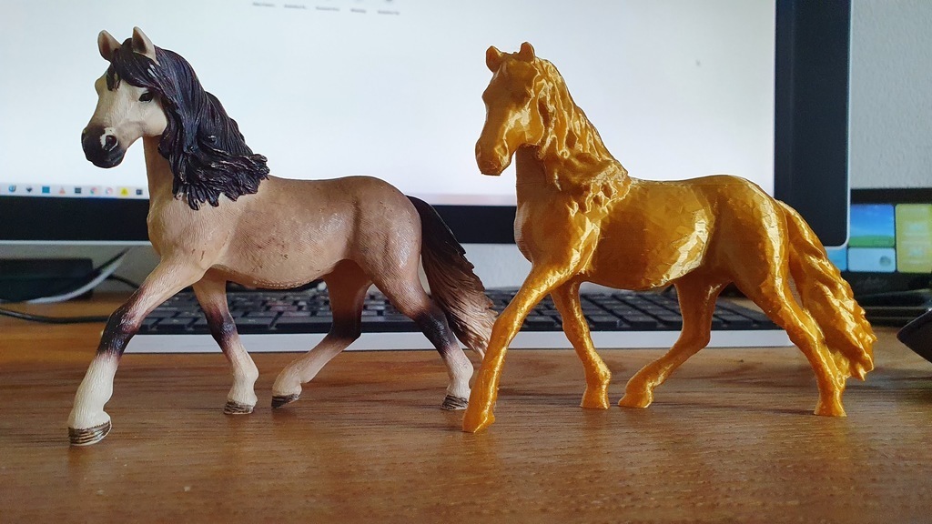 Free 3D file Scanned horse (easy to print) 🐎・Object to download and to ...