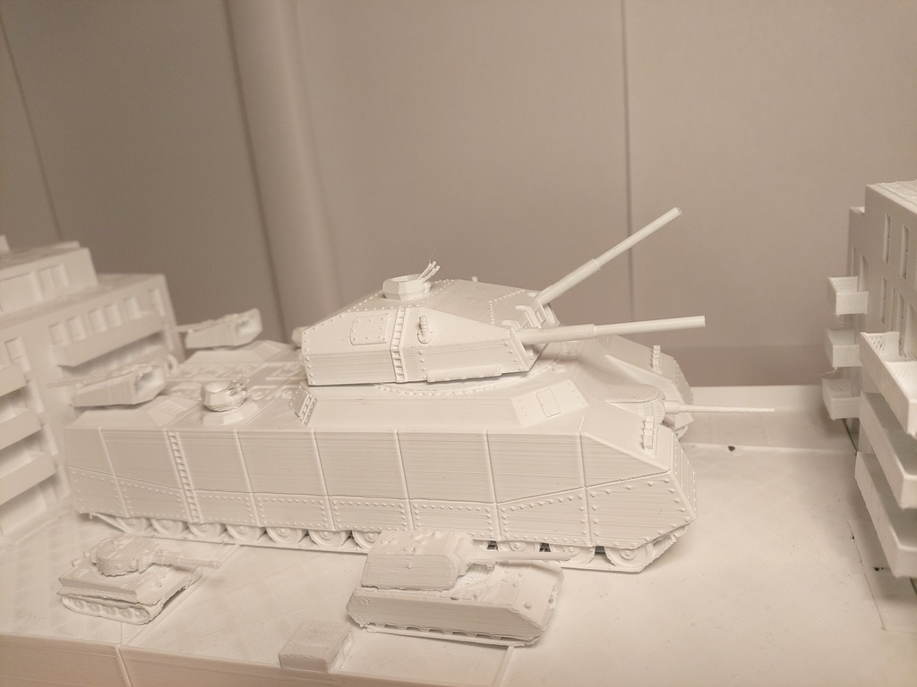 Archivo 3D gratis Landcruiser P 1000 Rat Escala 1:200・Modelo para ...