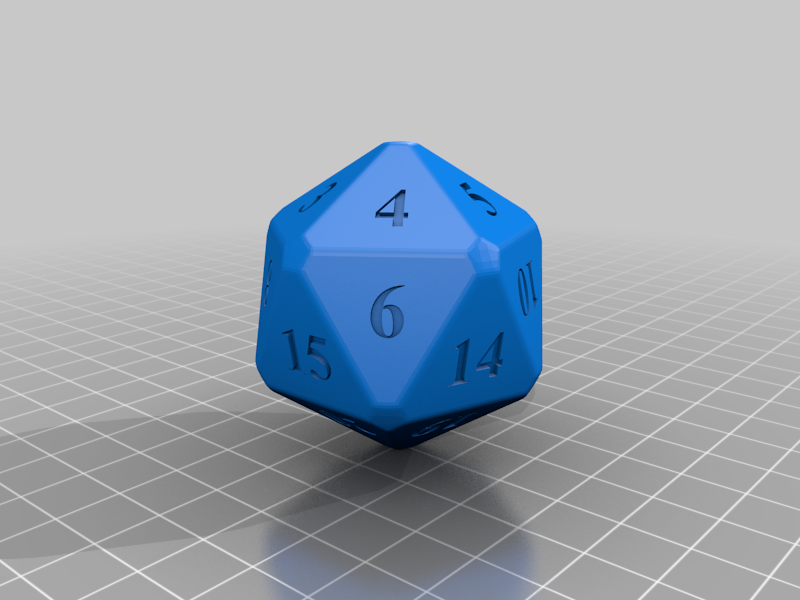 Free STL file 50 mm polyhedral dice・3D print design to download・Cults