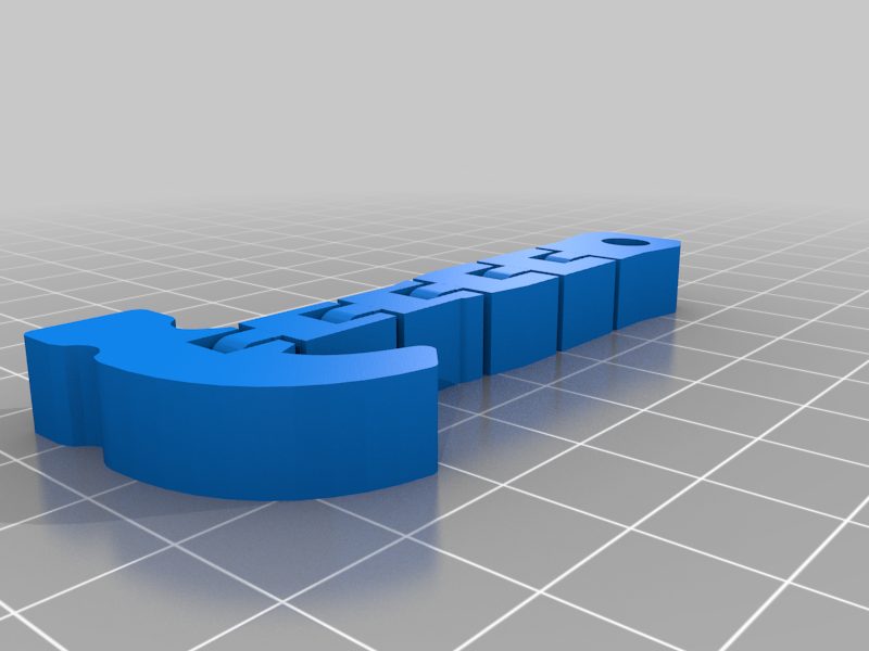 Free 3D file Flexi Hammer Keychain 🔨・3D print design to download・Cults