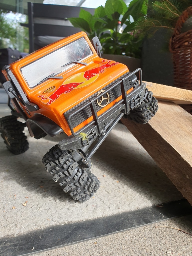 Free 3D file CR18P T-hunter Trailhunter Scale Grill・3D printer design ...