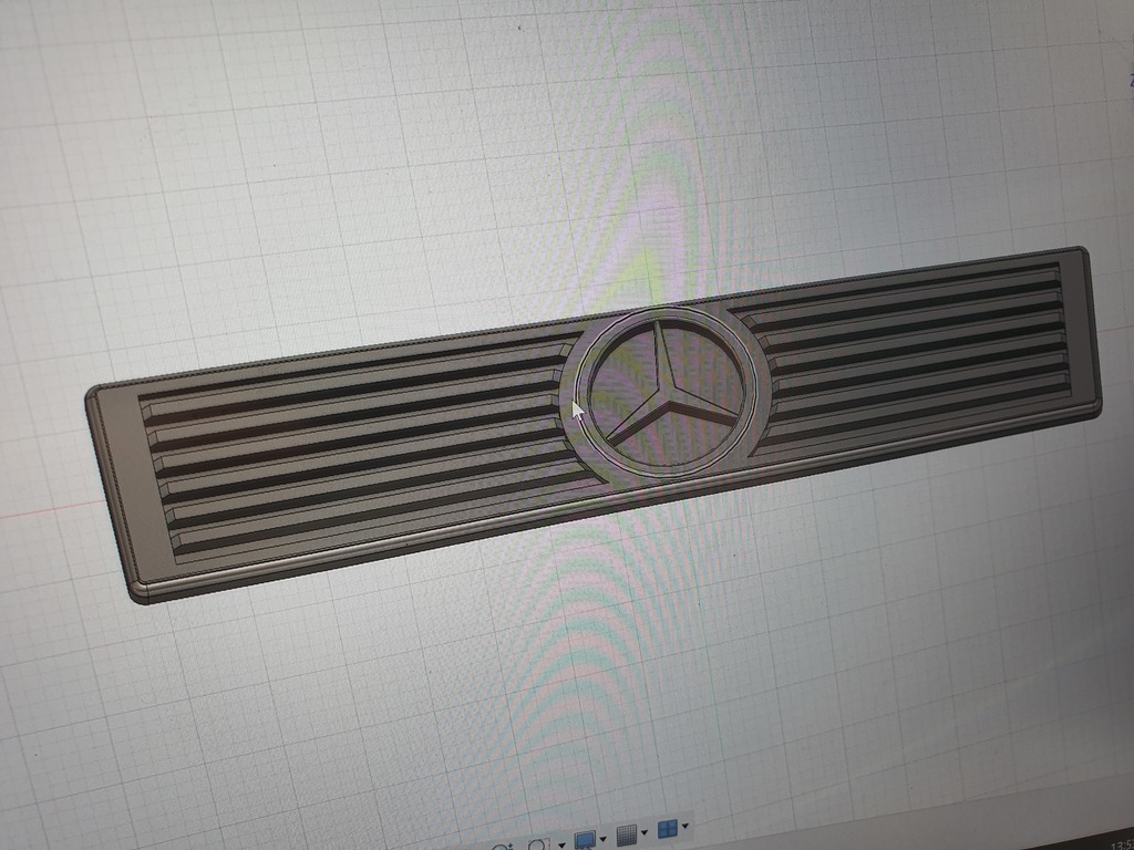 Free 3D file CR18P T-hunter Trailhunter Scale Grill・3D printer design ...