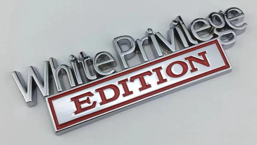 Free 3D file White Privilege Edition Emblem・3D printable model to ...