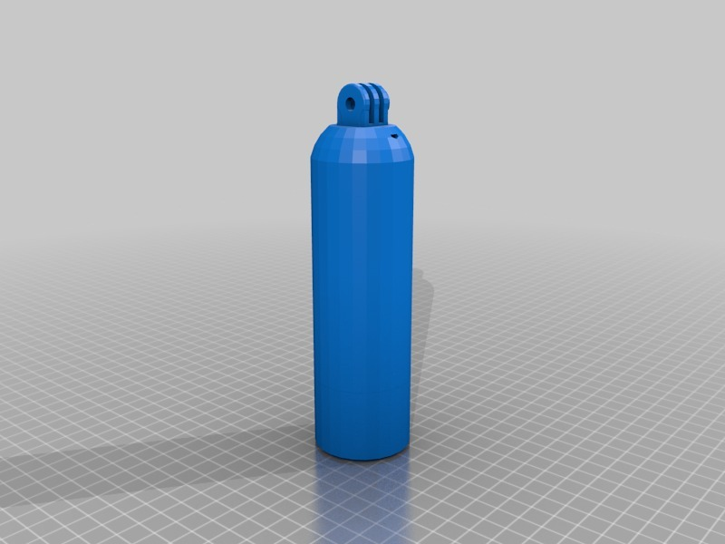 Free 3D file GoPro Floaty optimized for 3D printing.・3D printing design ...