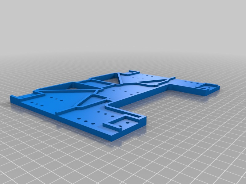 Free 3D file Y Carrier Plate 220x220 Anet A8・Object to download and to ...