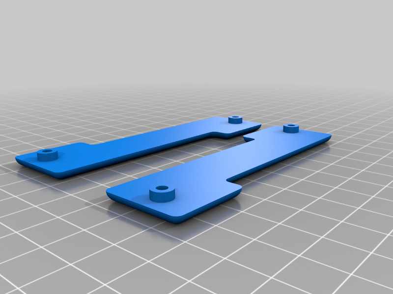 Free 3D file Foldable key holder for four magnetic keys | Foldable key ...