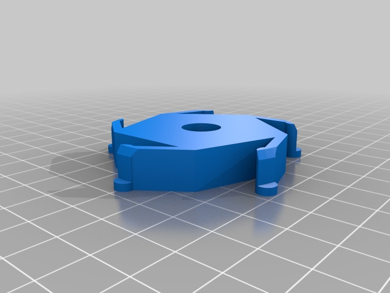 Free 3D file My 55 x 10 Customized Spool Hub Adapter・3D printable model ...