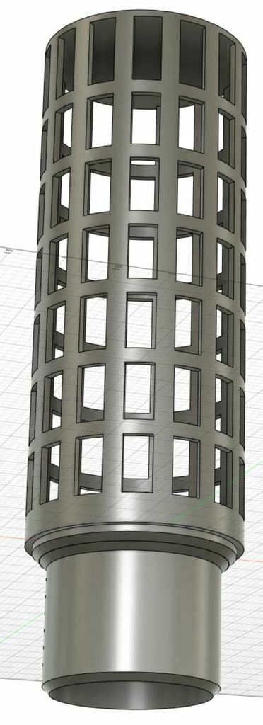 Free 3D file Water inlet filter tube・3D printing idea to download・Cults