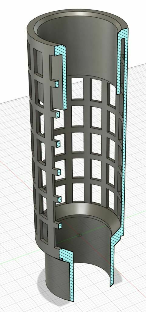 Free 3D file Water inlet filter tube・3D printing idea to download・Cults
