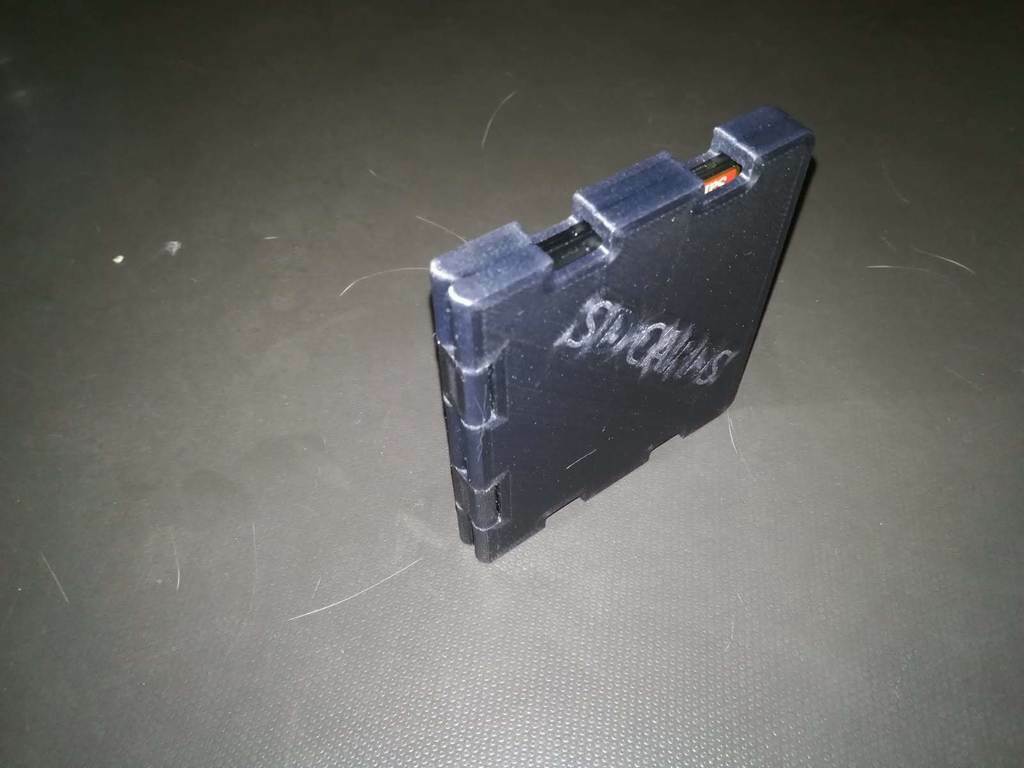 Free 3D file SD CARD HOLDER 📱・3D printer model to download・Cults