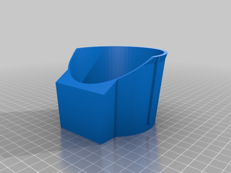 Free 3D file Ford Focus ZX3 passenger Cuper holder insert・Template to ...