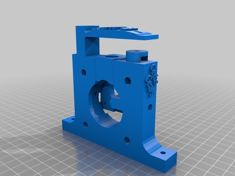 Fichier 3D gratuit Extrudeuse Gerbs Bowden à deux moteurs・Objet à ...