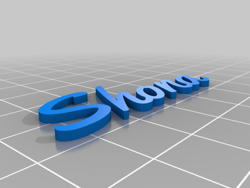 Free 3D file Shona Christmas Name Ornament・3D printing template to ...