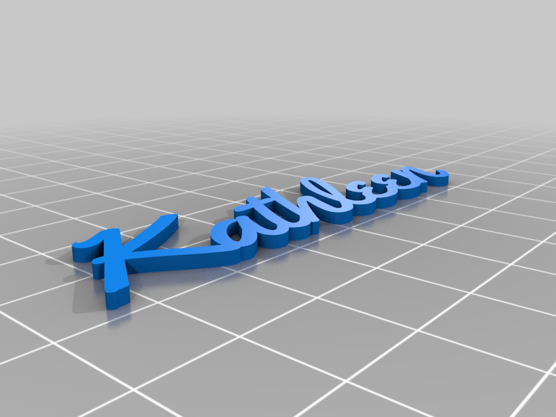 Free 3D file Kathleen Christmas Name Ornament・3D printer model to ...