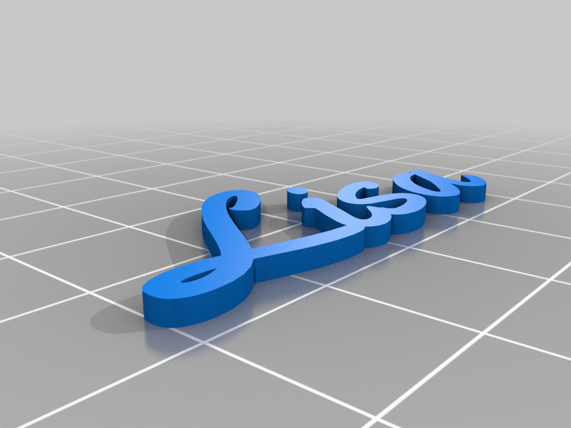 Free 3D file Lisa Christmas Name Ornament・Object to download and to 3D ...
