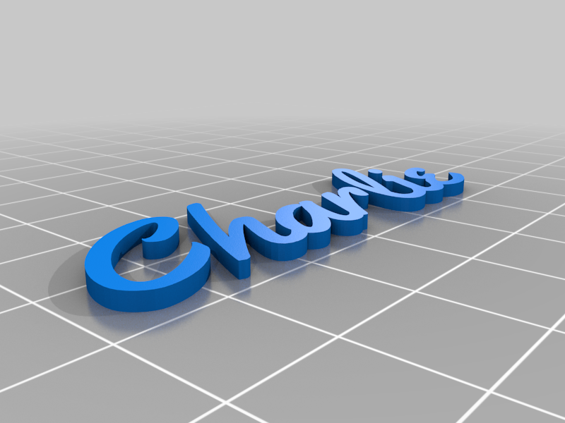 Free 3D file Charlie Christmas Name Ornament・Model to download and 3D ...