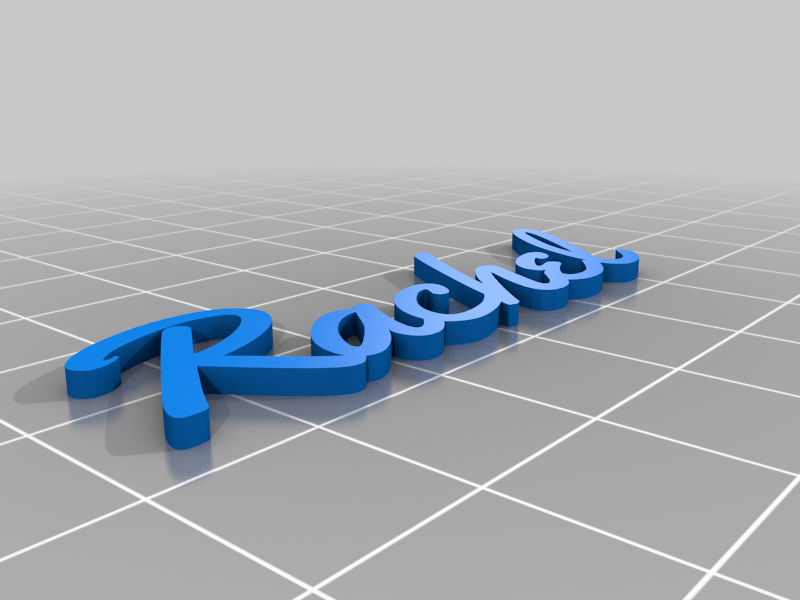 Free 3D file Rachel Christmas Name Ornament・3D printable object to ...