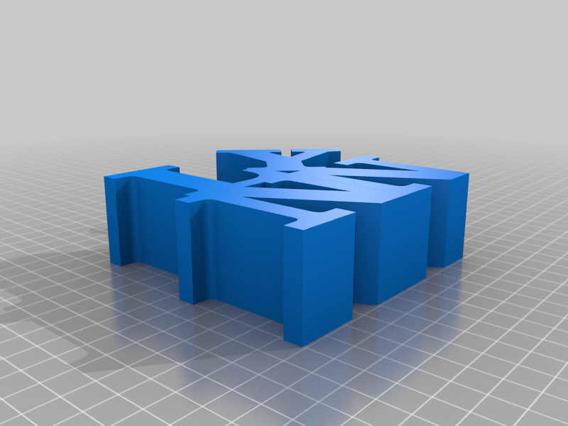 Free 3D file Lynn Variable WORD Sculpture・3D print design to download・Cults