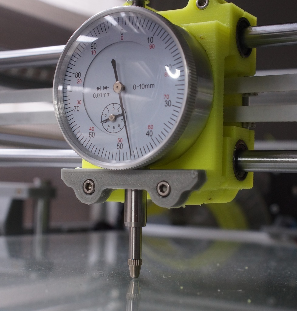 Free 3D file Dial indicator mount for Hypercube Evolution no brass ...