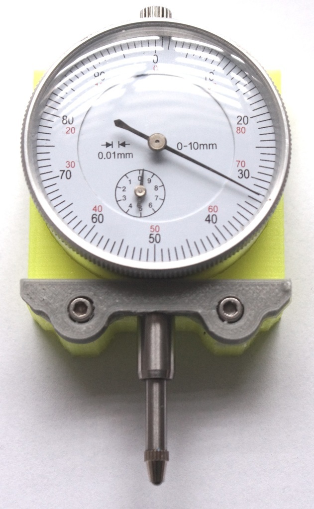 Free 3D file Dial indicator mount for Hypercube Evolution no brass ...