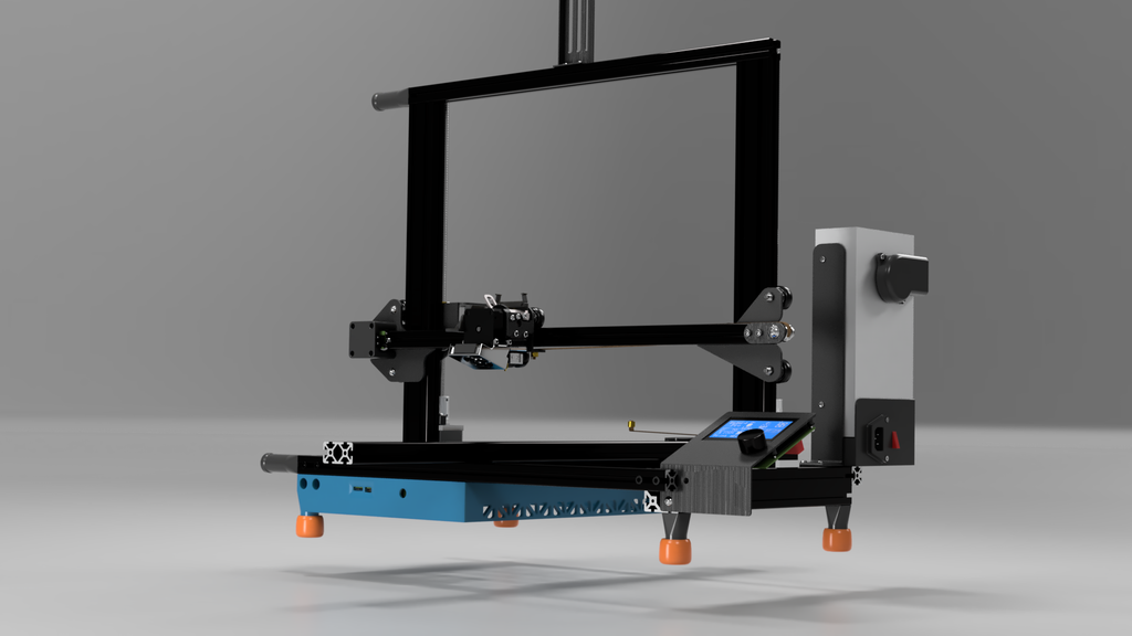 Fichier 3D gratuit [WIP] Ender Extender 40 x 40 Plateau pour carte mère ...