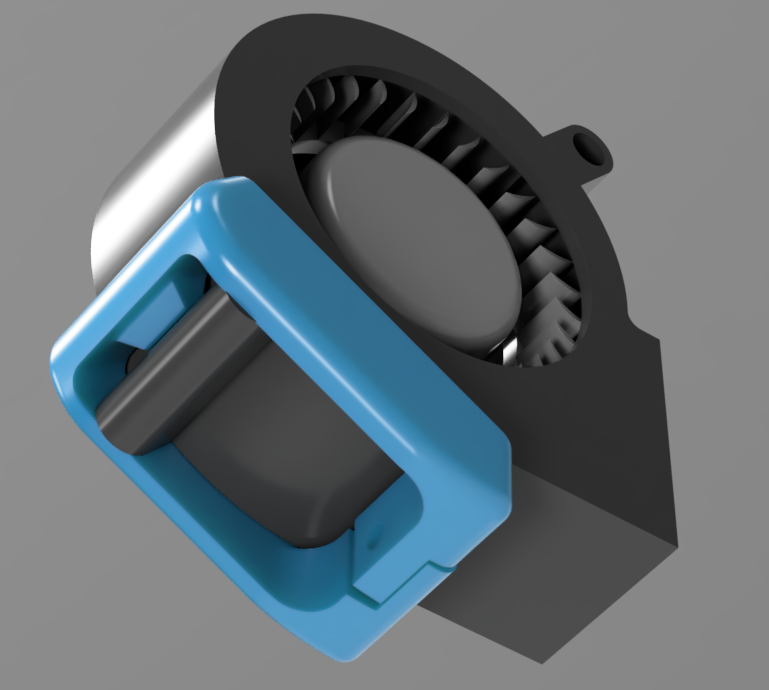 Free 3D file Simple Mount for 5020 Blower Fans・Template to download and ...