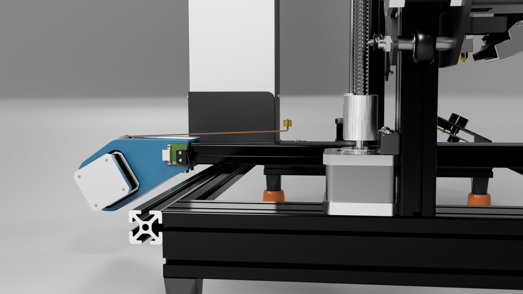 Free 3D file Stepper Motor Drop Mount for 2040 Aluminum Extrusion (Y ...