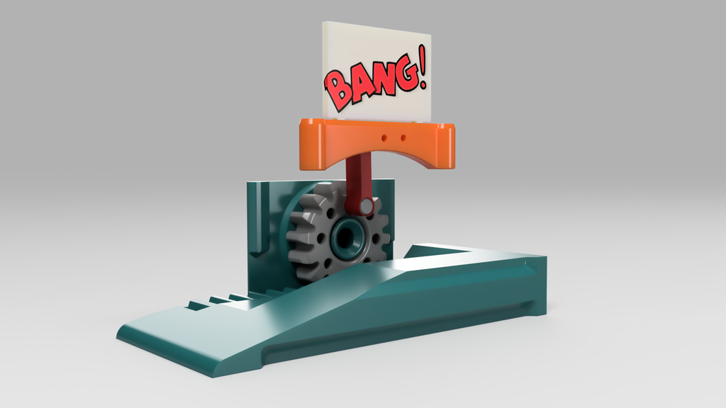 Archivo 3D gratis Mr. Meeseeks Box Tope de Puerta - Popup ...