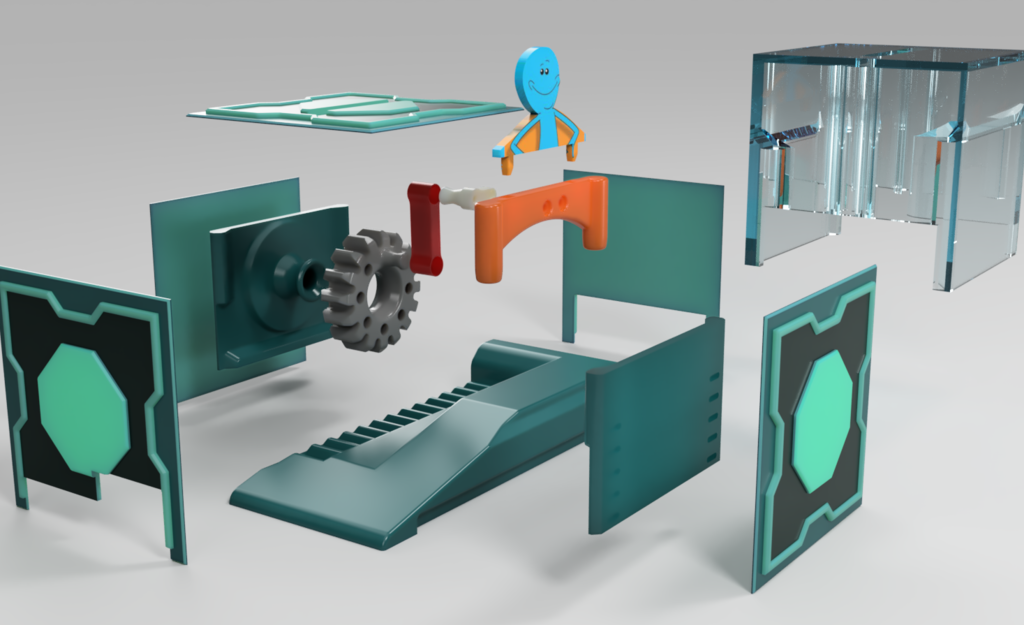 Archivo 3D gratis Mr. Meeseeks Box Tope de Puerta - Popup ...