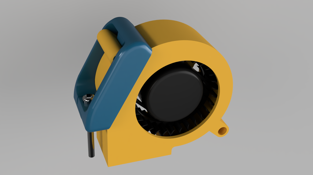Free 3D file Simple Mount for 5020 Blower Fans・Template to download and ...
