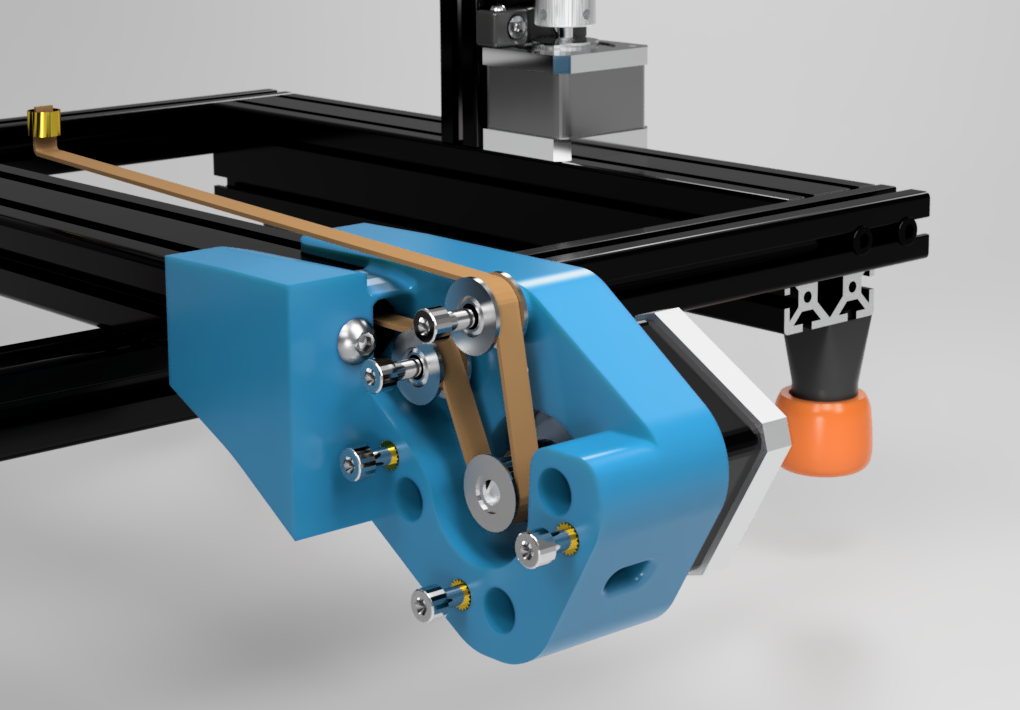 Free 3D file Stepper Motor Drop Mount for 2040 Aluminum Extrusion (Y ...