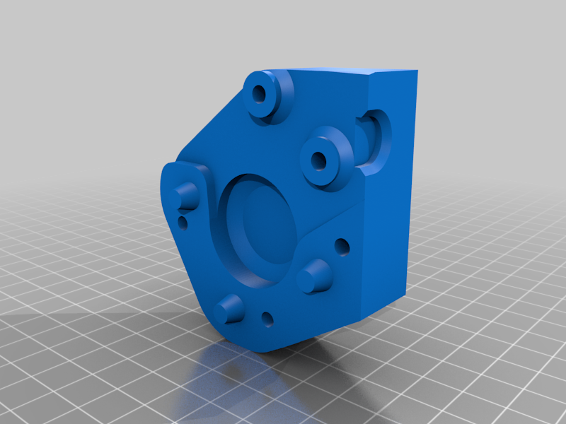 Free 3D file Stepper Motor Drop Mount for 2040 Aluminum Extrusion (Y ...